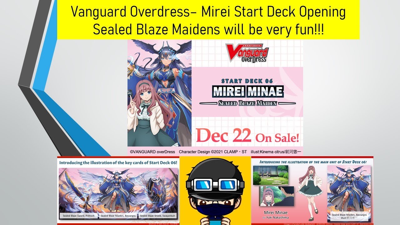 Cardfight!! Vanguard | NGO DM AA Opens Mirei Minae Start Deck ...