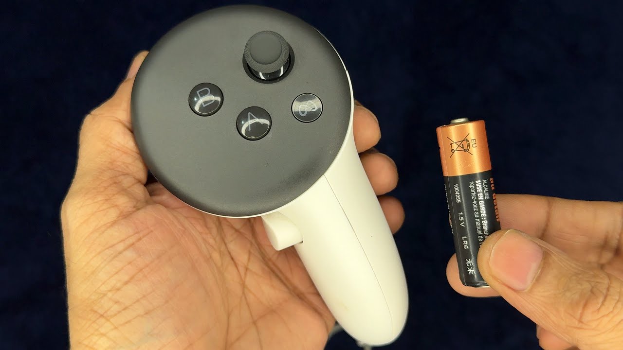 Meta Quest 3 Controller - How to Replace Battery - YouTube