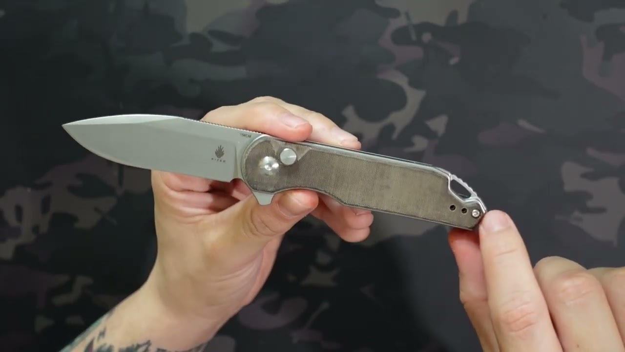 Checking out the Kizer Assassin - An Excellent Budget Button Lock - YouTube
