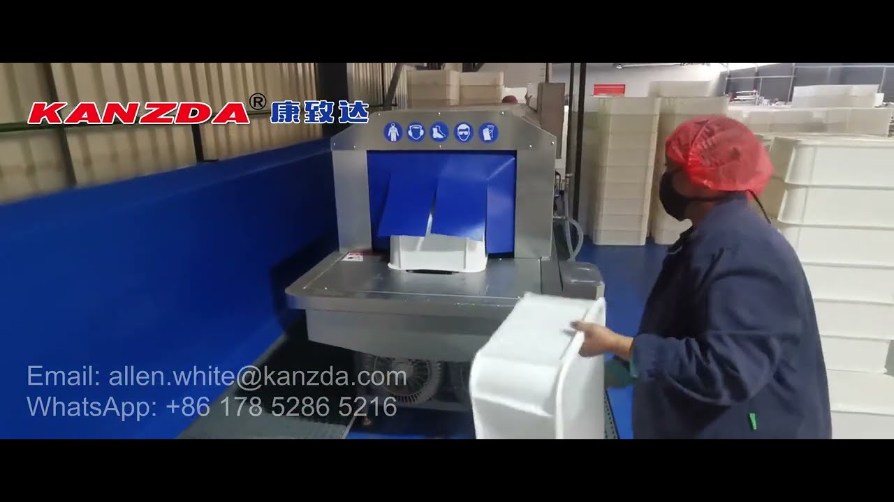 KANZDA Crate Washers - For Biscuits Manufacturer in South Africa - YouTube