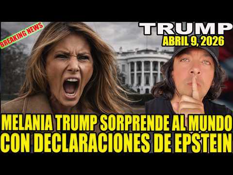 MELANIA TRUMP SORPRENDE AL MUNDO CON DECLARACIONES DE EPSTEIN