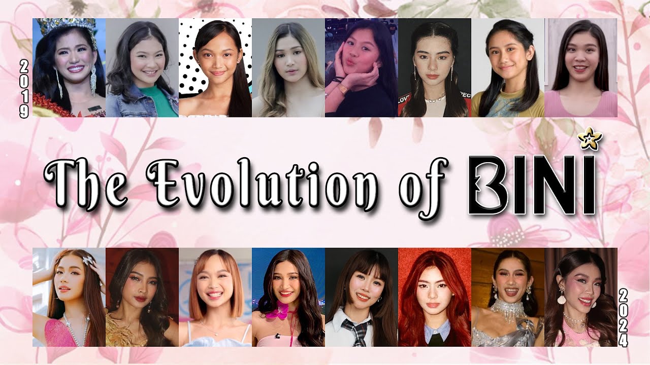 The Evolution of BINI 🌸🤙 - YouTube