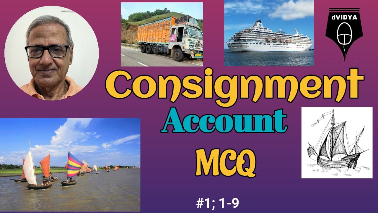 Consignment Accounts Multiple Choice Questions (MCQ) 1-9, Hindi explanation | MCQ Solving Tricks ...