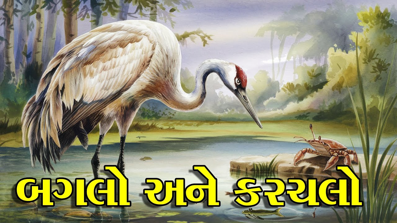 બગલો અને કરચલો પંચતંત્રની વાર્તા | baglo ane karachalo varta ...