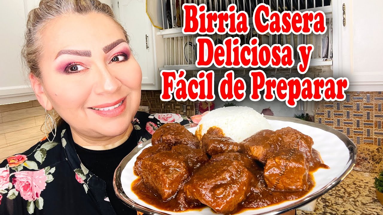 Birria Casera Deliciosa y Fácil de Preparar - YouTube