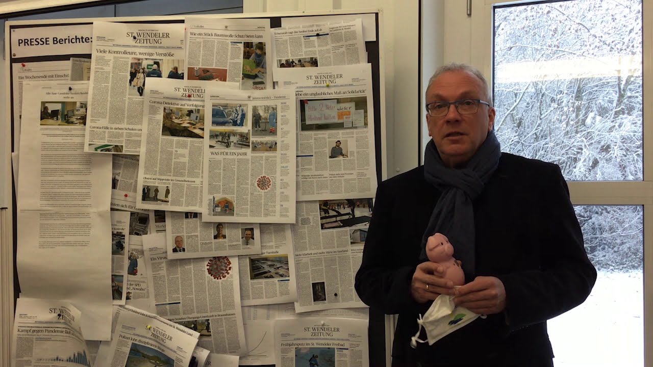 Landrat Udo Recktenwald zur aktuellen Lage im Landkreis St. Wendel (31. ...