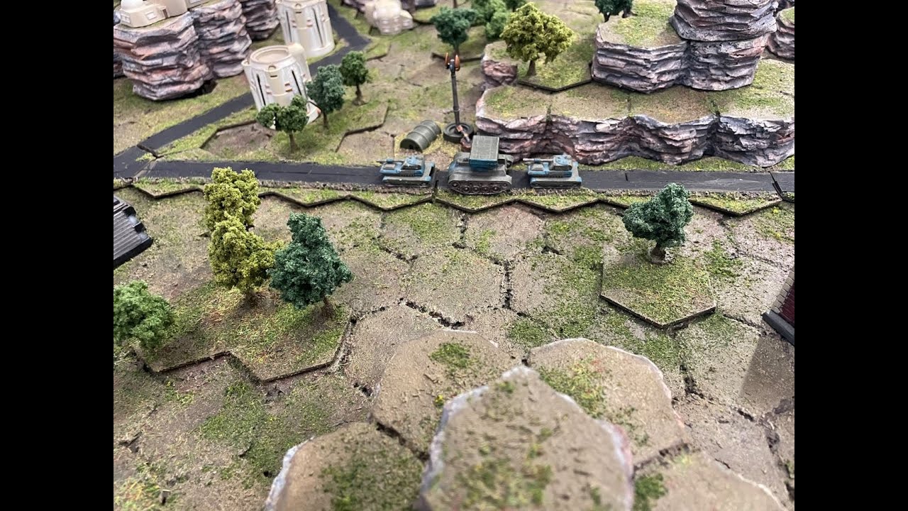 BattleTech Terrain Roads - YouTube