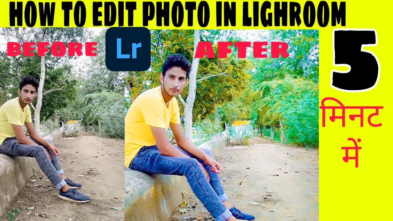 DSLR look like photography in lighroom | 3 मिनट में फ़ोटो को बनाएं DSLR ...