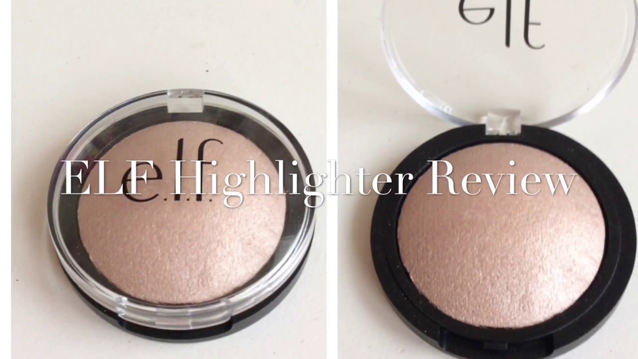 Elf Cosmetics Highlighter Review - YouTube