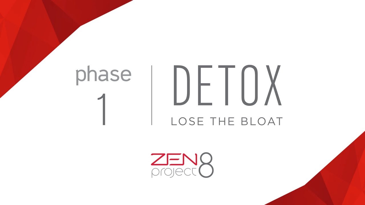 ZEN PROJECT 8 DETOX - YouTube
