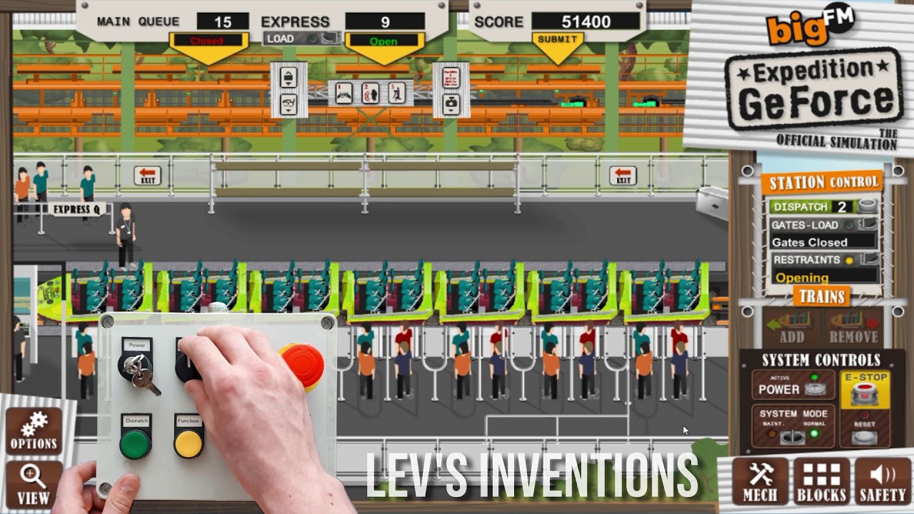 RideSims 2.0 Control Panel - Expedition GeForce official simulation #13 ...
