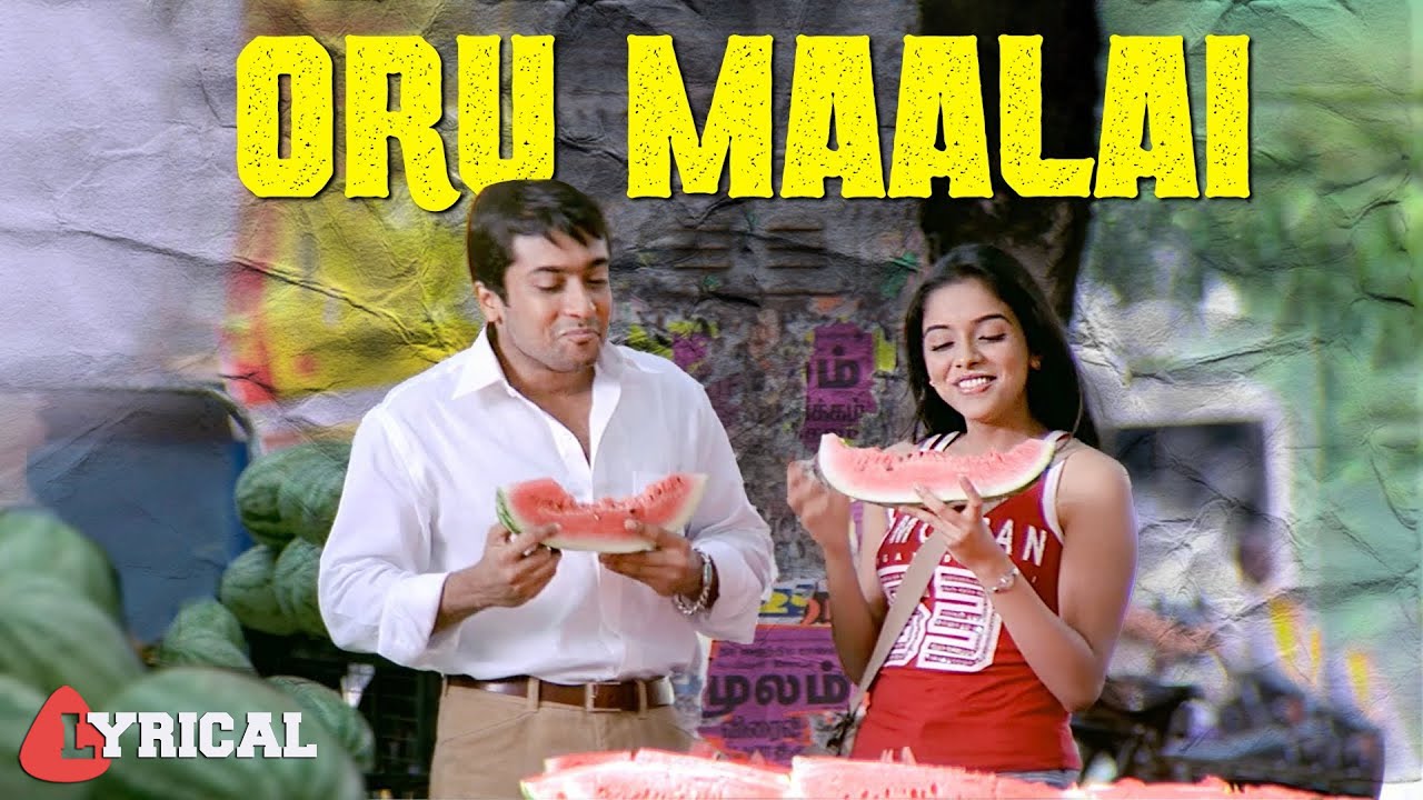 Oru Maalai ( Lofi ) Lyric Video | Harris Jayaraj - YouTube