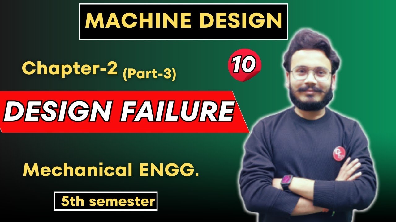 Machine Design | Lecture-10 | Chapter-2 Design Failure (Part-3 ...