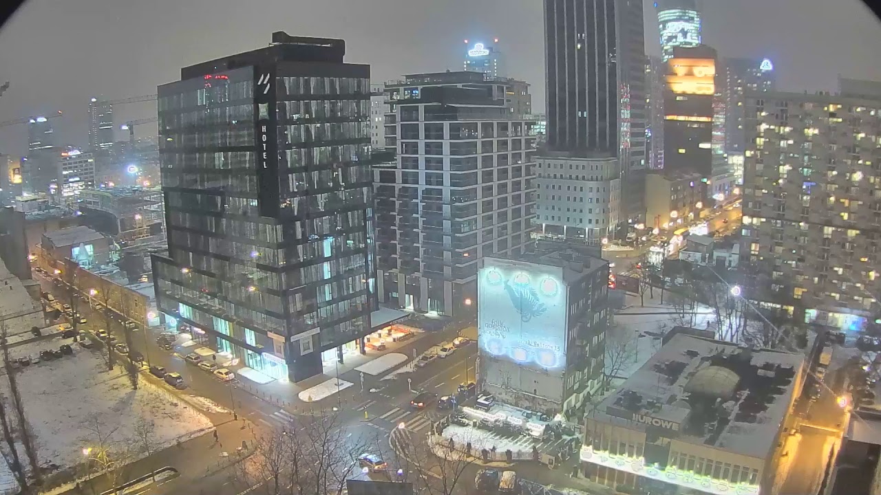 Warszawa kamera na żywo / Warsaw live cam - YouTube
