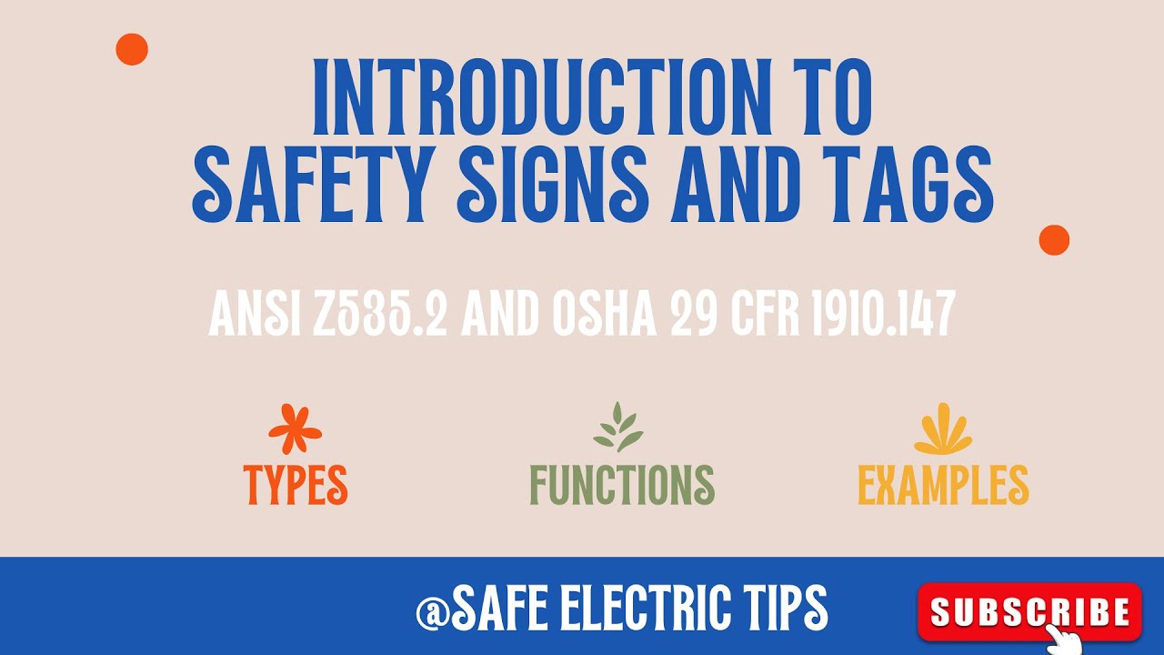 Notice Signs 4 of 5 You Need to Know! ANSI OSHA Compliance Safety First ...