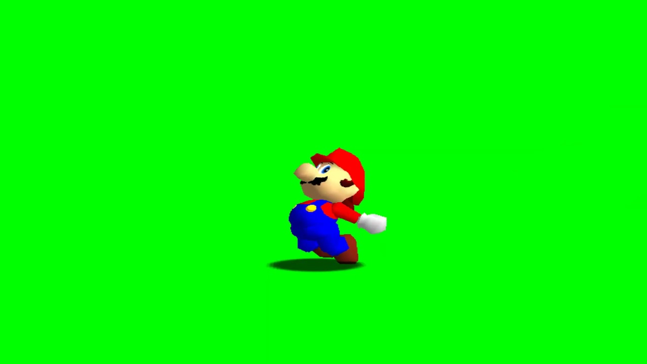 Super Mario green screen - YouTube