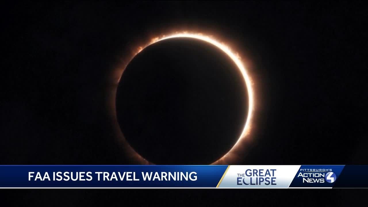 FAA issues travel warning as solar eclipse date nears - YouTube
