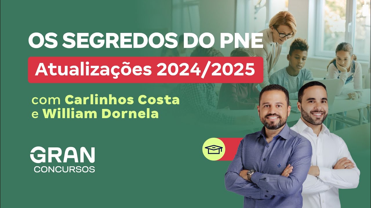 Os segredos do PNE | Atualizações 2024/2025 - YouTube