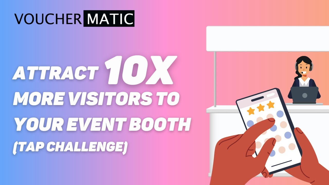Attract 10X more visitors to your booth (Mini-Game Tap Challenge/ Catch ...