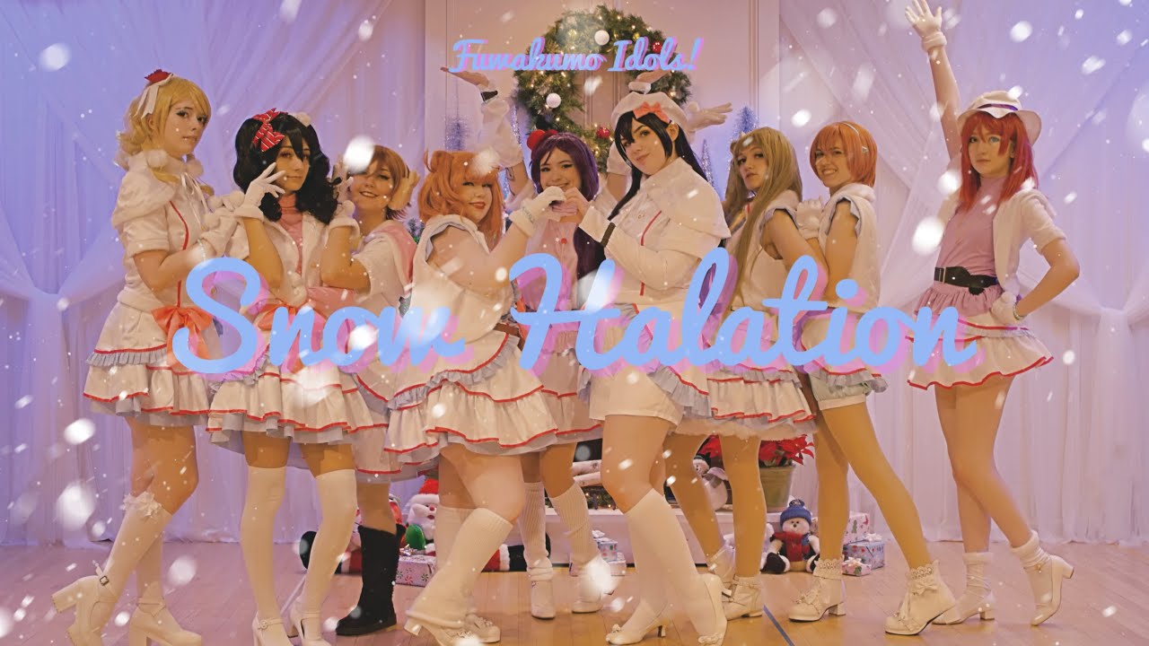 [µ's] Snow Halation - Fuwakumo Idols! PV - YouTube