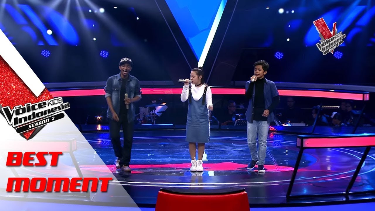 Samuel & Yonathan & Chiko | The Voice Kids Indonesia Season 2 GTV 2017 ...