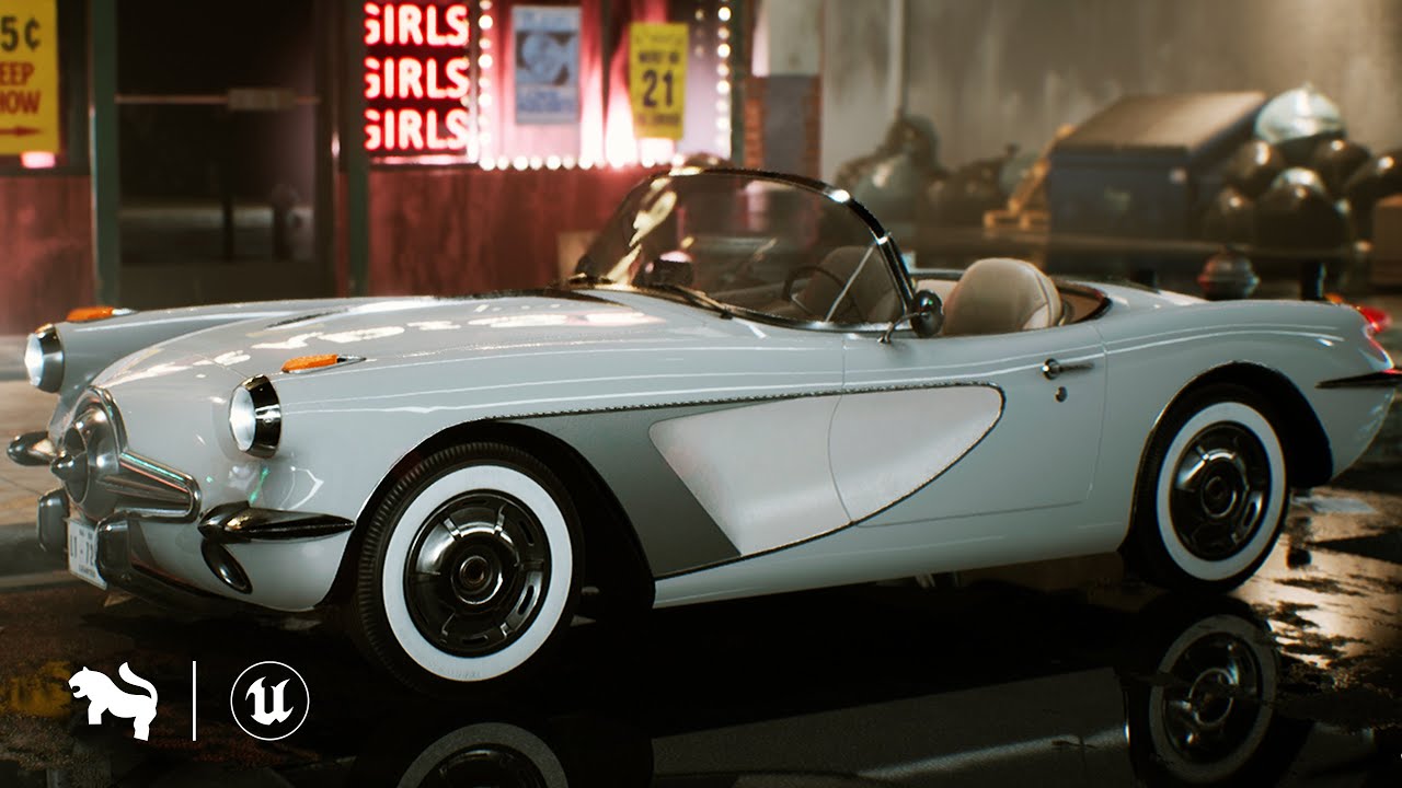 Classic Sport Car / Unreal Engine 4 / Driveable - YouTube