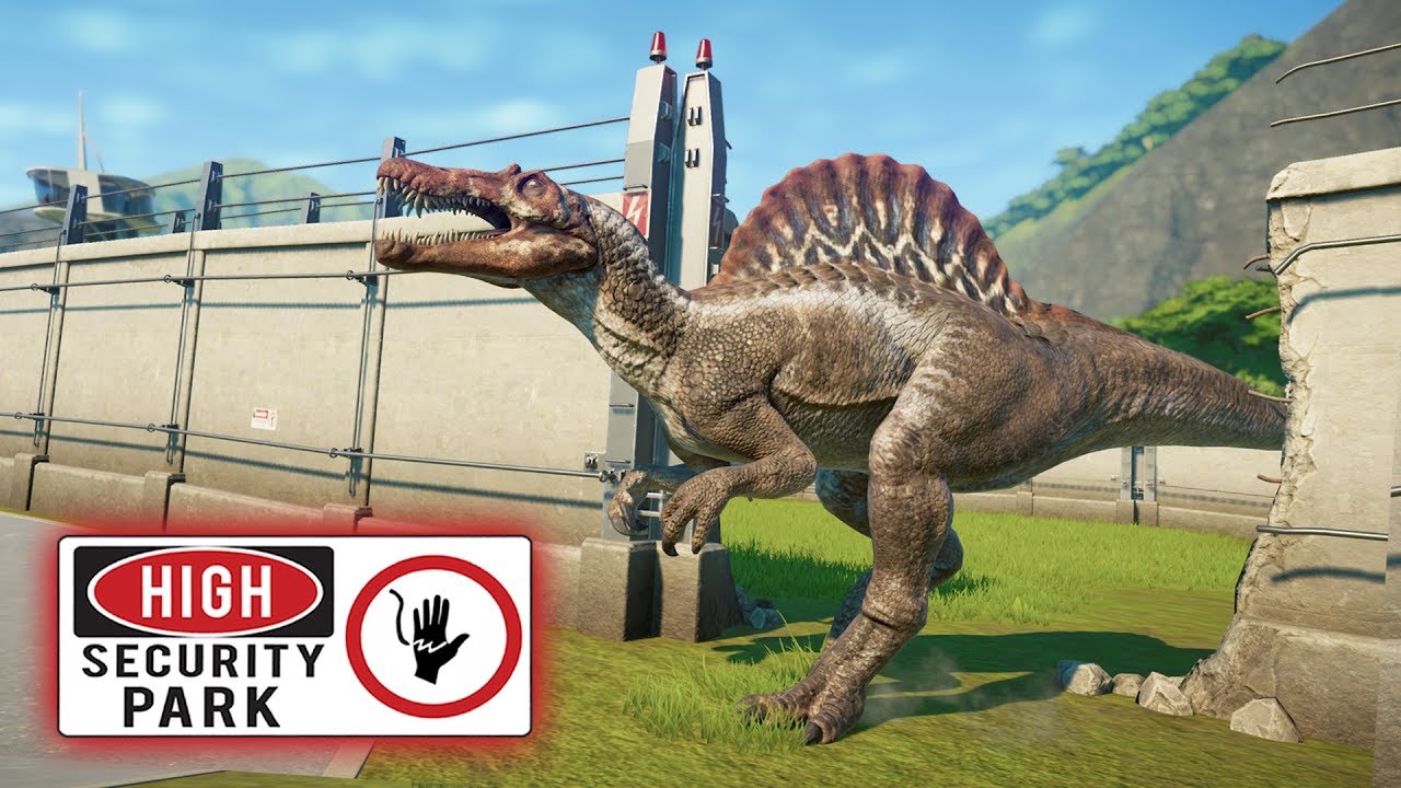 High Security Park #09 - Jurassic World Evolution - YouTube