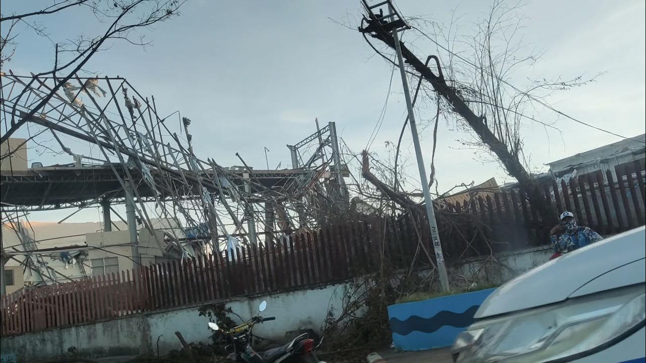 Typhoon Odette sa Lapu Lapu City - YouTube