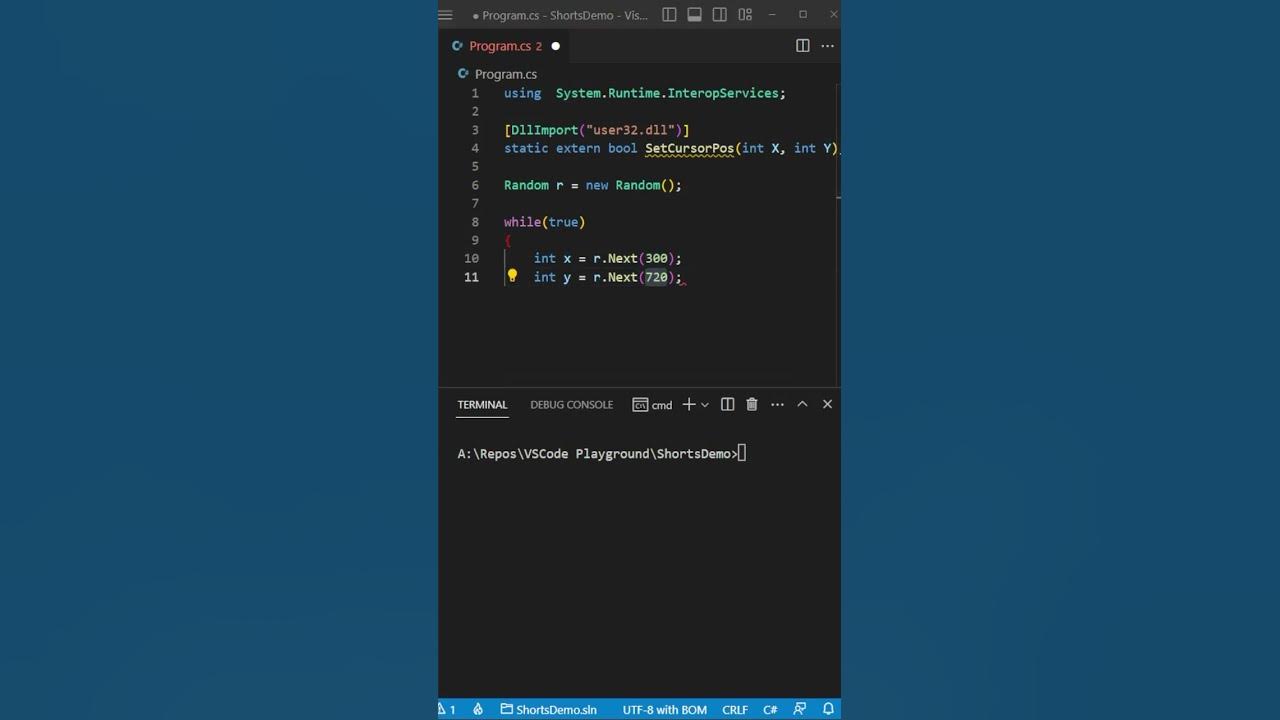 How To Make An Afk Bot In C With Just 10 Lines Of Code Csharp Programming Coding Youtube