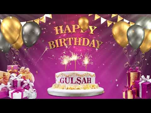 GÜLŞAH | İYİKİ DOĞDUN 2021 | Happy Birthday To You | Happy Birthday Songs 2021