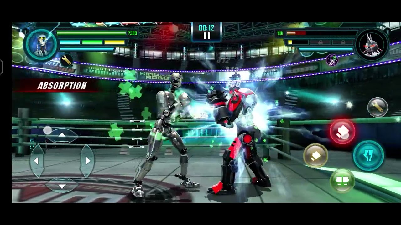 REAL STEEL WORLD ROBOT BOXING ALBINO VS FIEND WRB 2 - YouTube