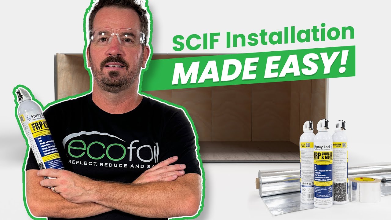 Ultra NT SCIF Installation with Spray-Lock Multi-Purpose Adhesive - YouTube