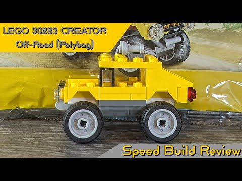 LEGO 30283 CREATOR Off-Road (Polybag) - LEGO Speed Build Review - YouTube