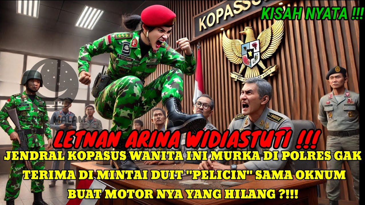 VIRAL ! GARA GARA DUIT PELICIN, LETNAN KOPASUS WANITA NGAMUK SMA OKNUM ...