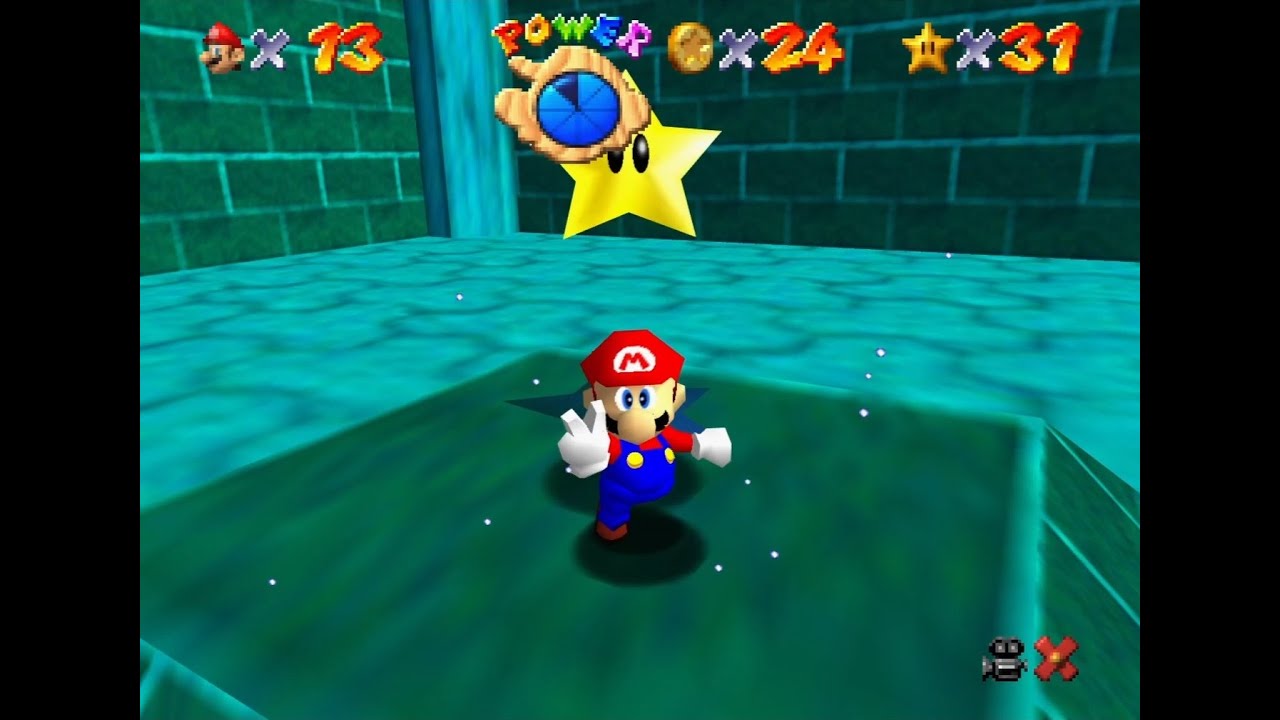 [Nintendo 64] Super Mario 64 Walkthrough [031] - The Secret Aquarium ...