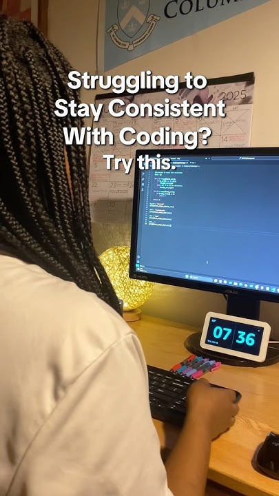 Struggling to stay consistent with coding? Try this. #studywithme #learntocode #leetcode # ...