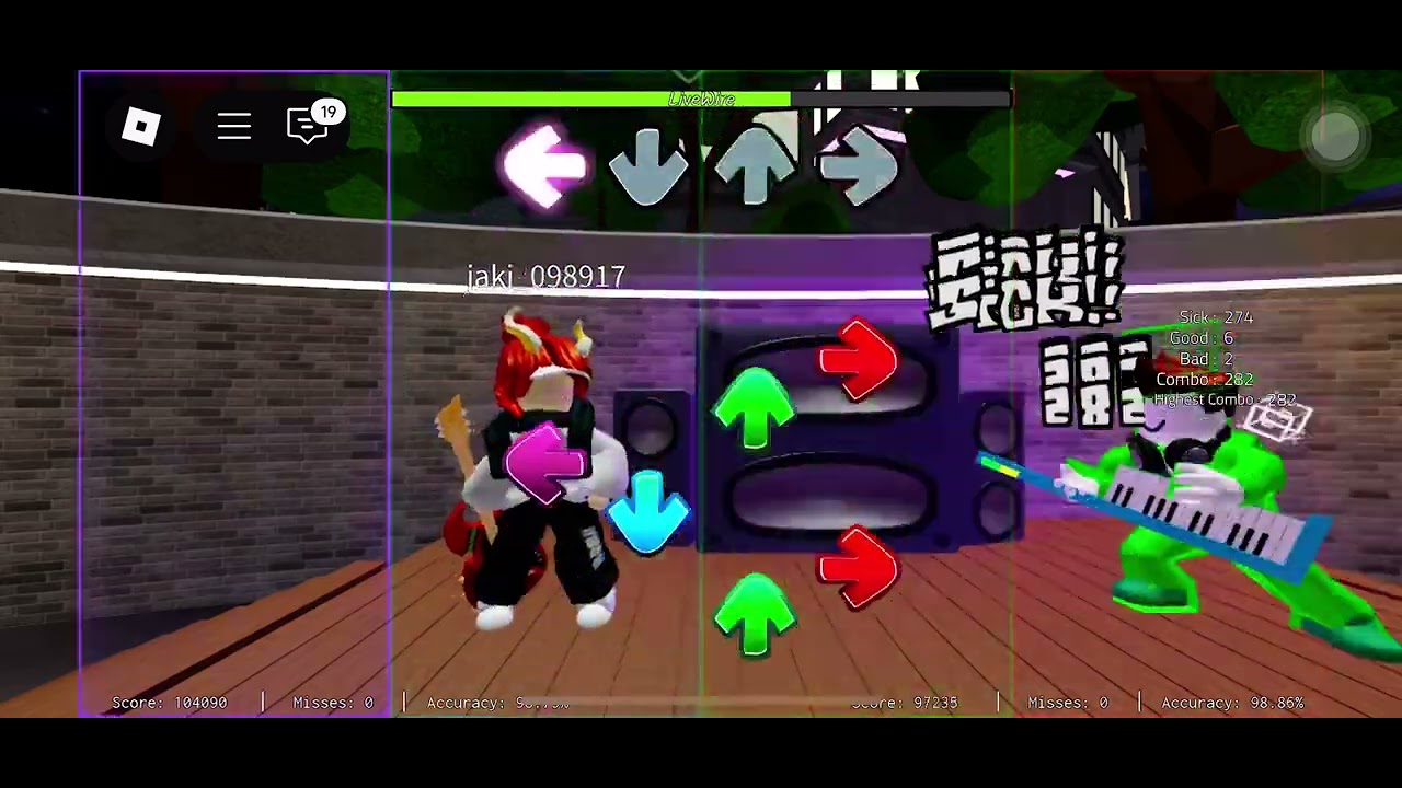 ROBLOX FNF MUSIC FLAVOR RAVE V2.5 MOD GAMEPLAY : LIVEWIRE (S RANK ...