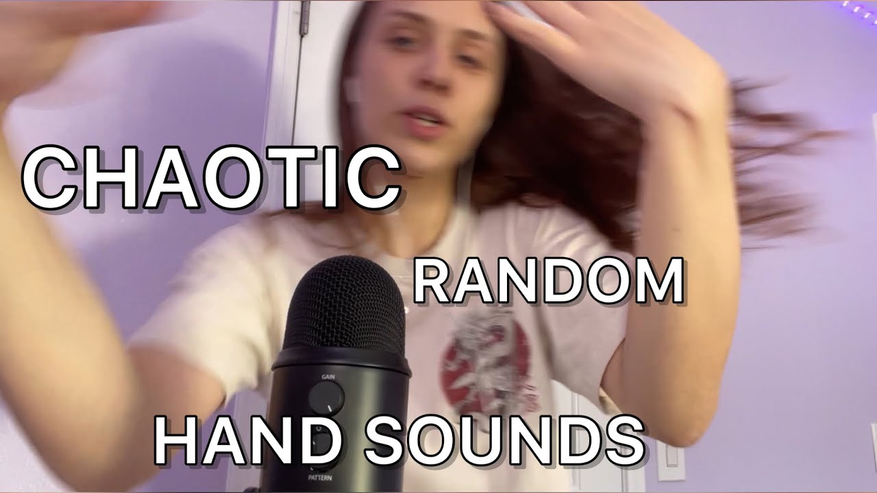 ASMR FAST AND AGGRESSIVE/ Chaotic, hand sounds, other random triggers ...