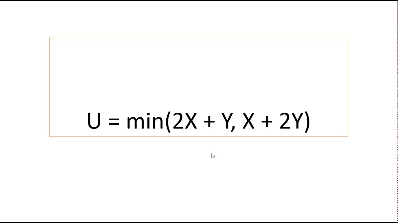 U Min 2x Y X 2y YouTube