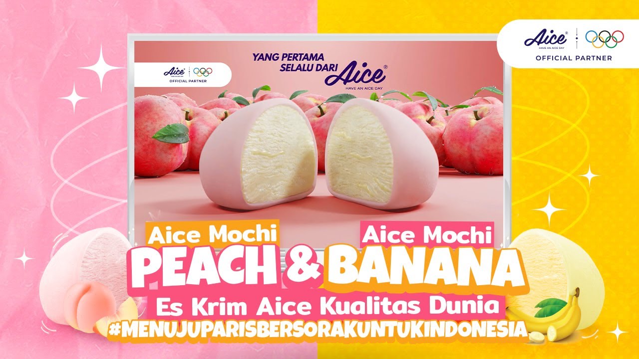 Aice Mochi Peach & Banana Siap Temani Kamu # ...