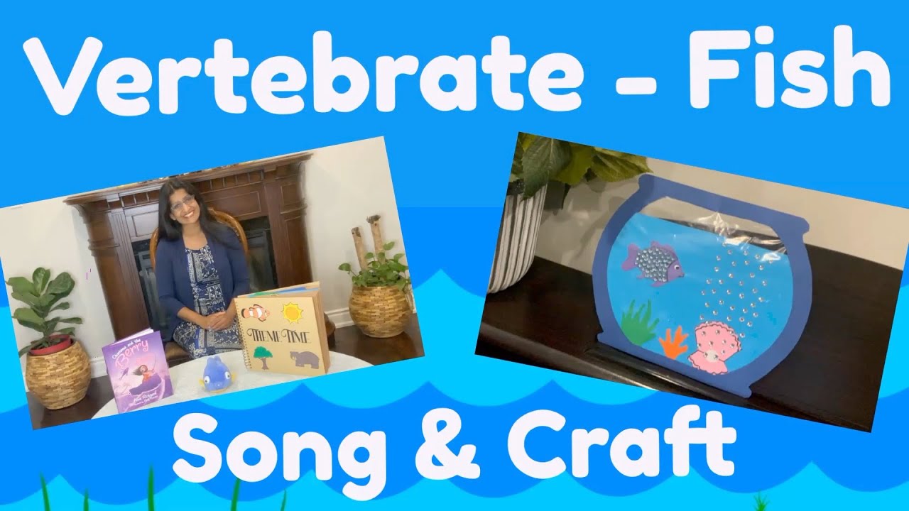 Fish/Vertebrate/Fish Song and Craft for Kids/Sept. 2nd Week/#34 - YouTube
