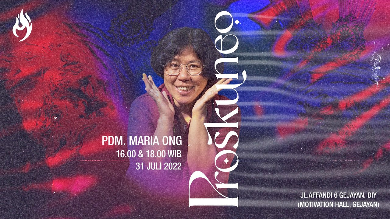Live Online Service | 31 Juli 2022 | 16.00 | Pdm. Maria Ong - YouTube
