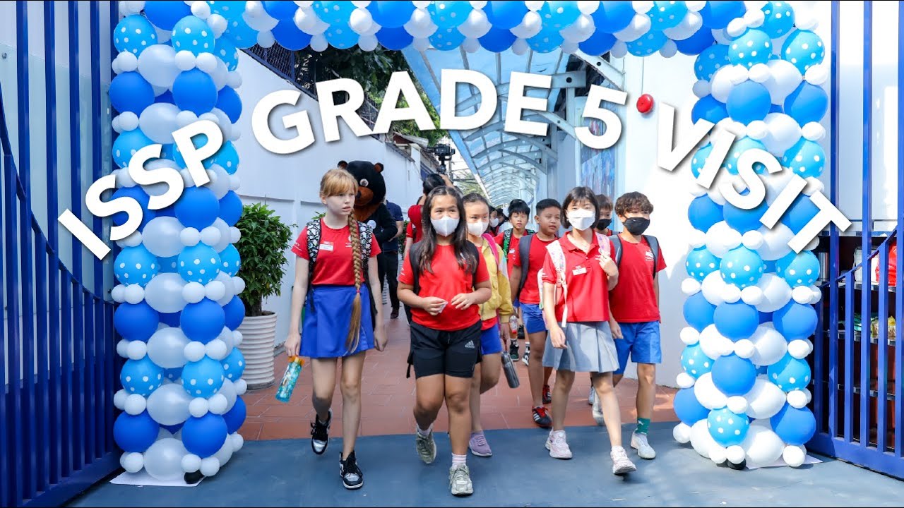 ISSP Grade 5 Student Visit ISHCMC-AA - YouTube