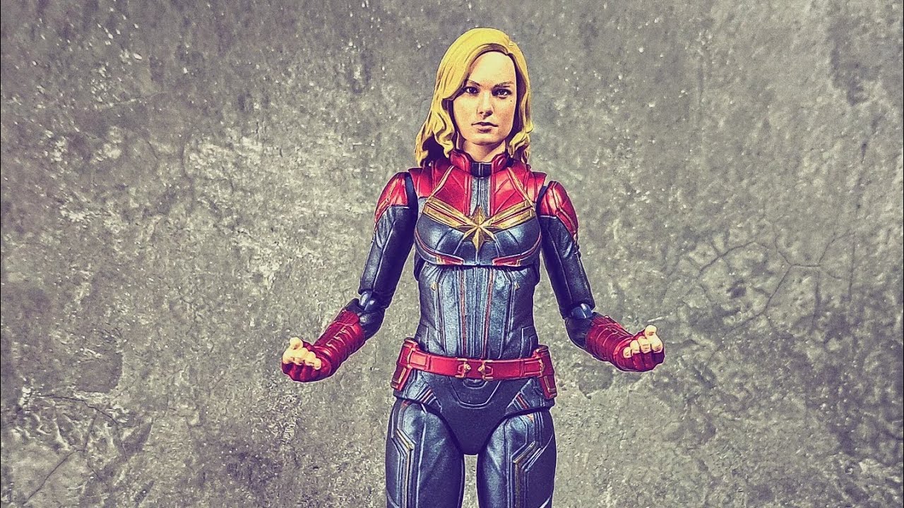 Marvel Review S.H.Figuarts CAPTAIN Marvel. Bandai. scale 1/12. SHF NOT ...