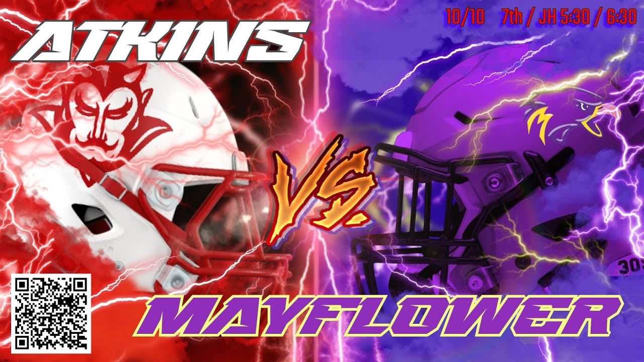 Atkins Red Devils vs Mayflower Eagles - YouTube