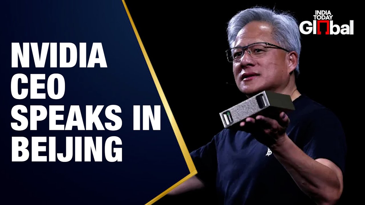 LIVE: Nvidia CEO Jensen Huang Speaks at Supply Chain Expo in Beijing ...