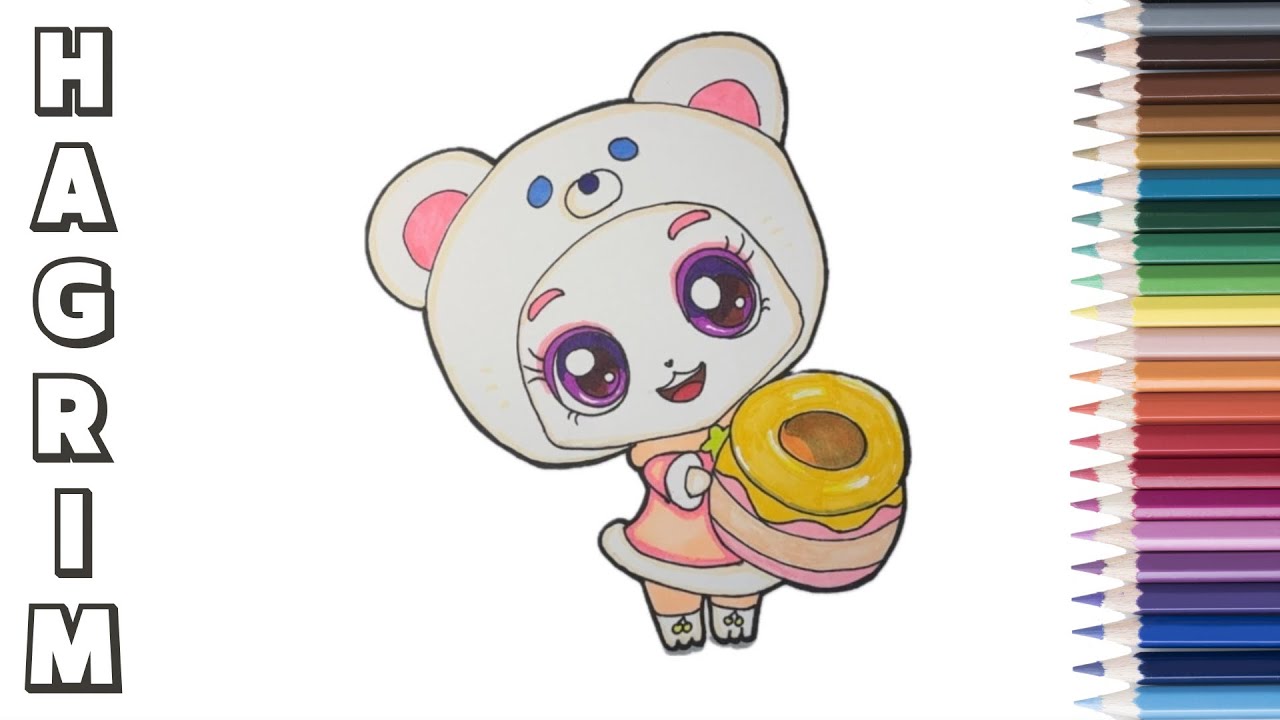 슈팅스타 티니핑 캐릭터 고마핑 그리기 how to draw Mightyping - YouTube