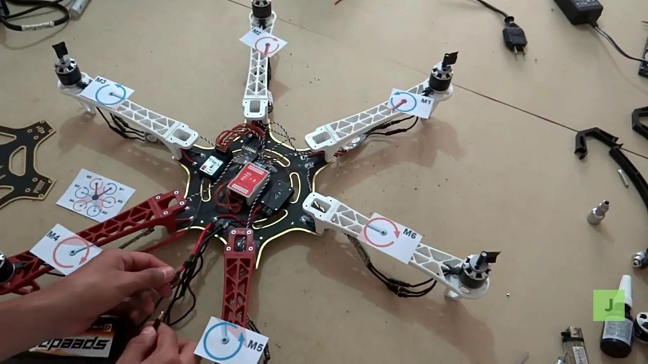 Construir un Drone DJI F550 Hexacopter - YouTube