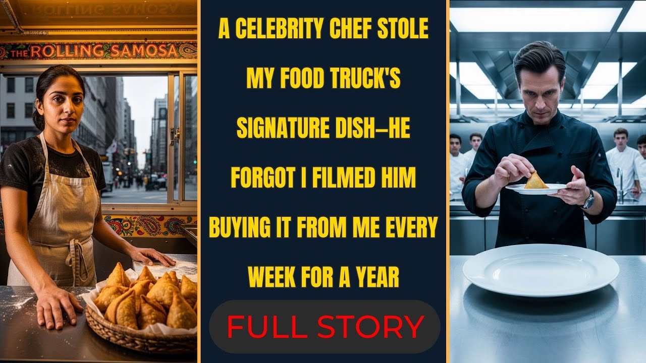 Celebrity Chef Stole My Family Recipe... He Forgot About My Security ...
