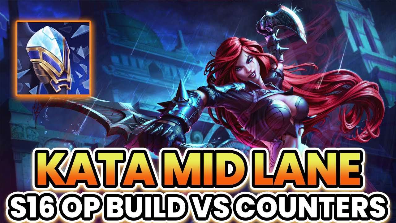 KATARINA MID LANE MASTERCLASS | WILD RIFT S16 OP BUILD VS COUNTERS ...